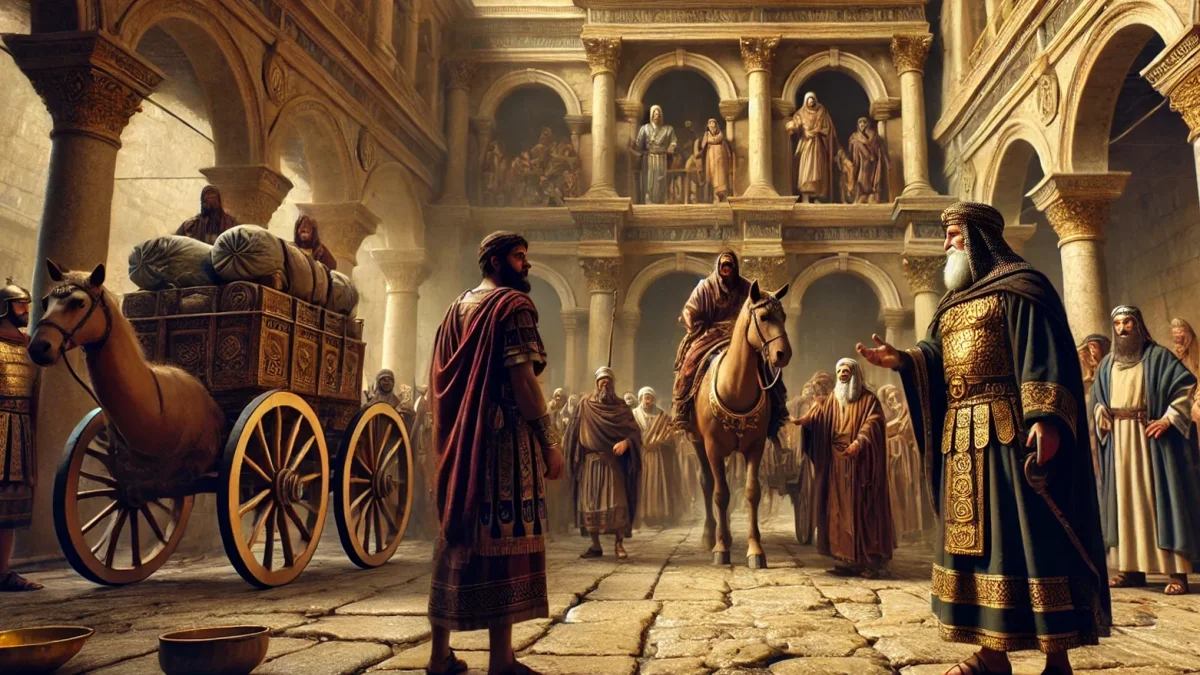 The Miracle That Thwarted Heliodorus' Plans - Hidabroot